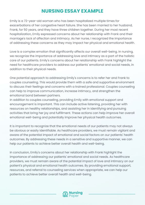 How to write a nursing essay? - Kefi Mind